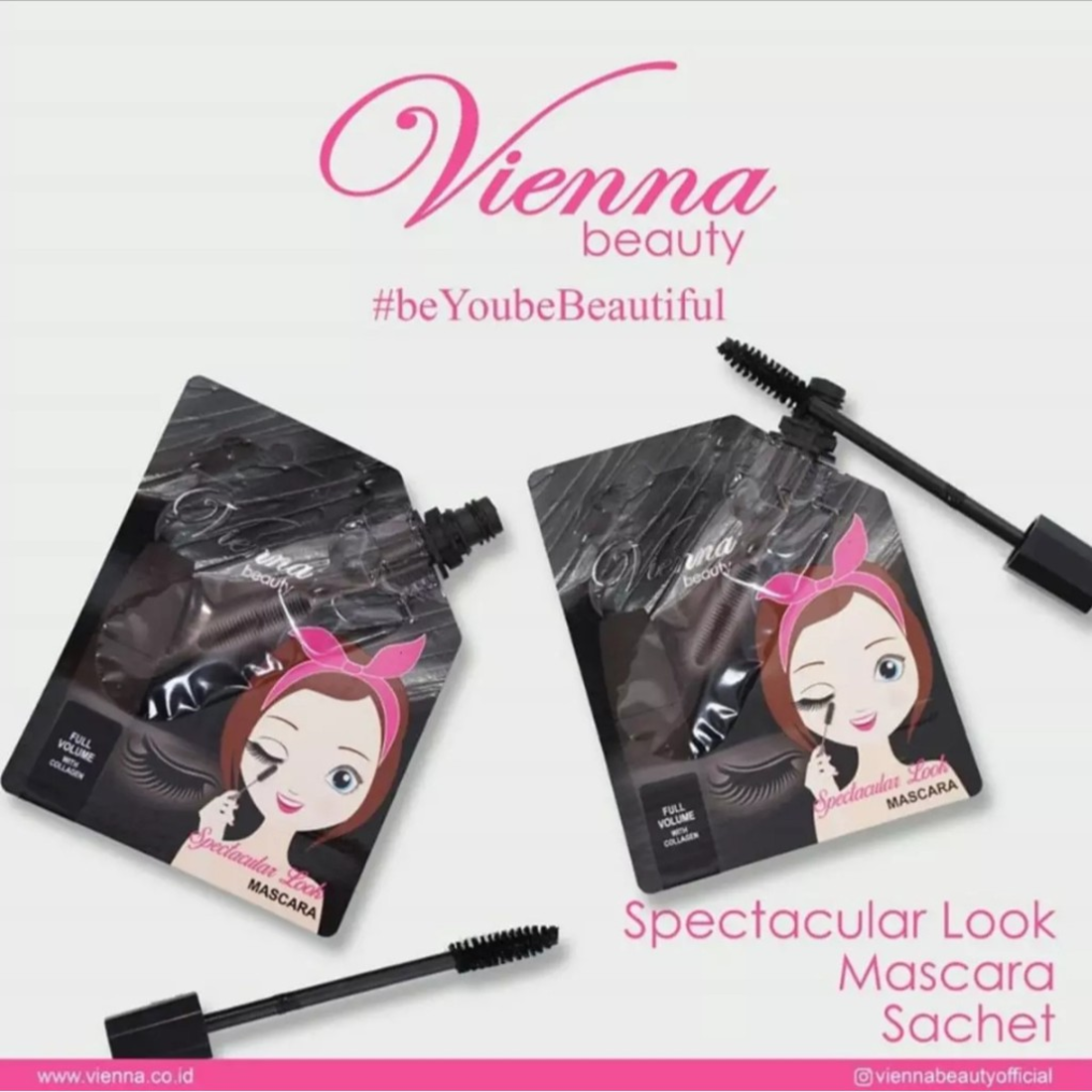 Vienna Beauty Spectacular Look Mascara Sachet | Lazada Indonesia