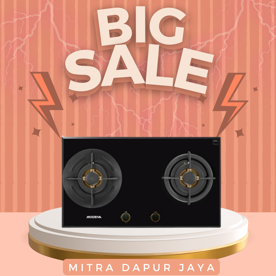 Modena BH 1725 LB Kompor Tanam Gas 2 Tungku Full Kuningan | Lazada ...