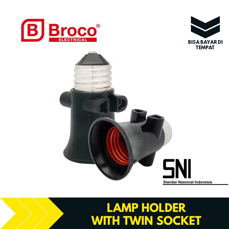 Fitting Lampu Hitam Kombinasi Piting Lampu Listrik Gantung Plafon ...