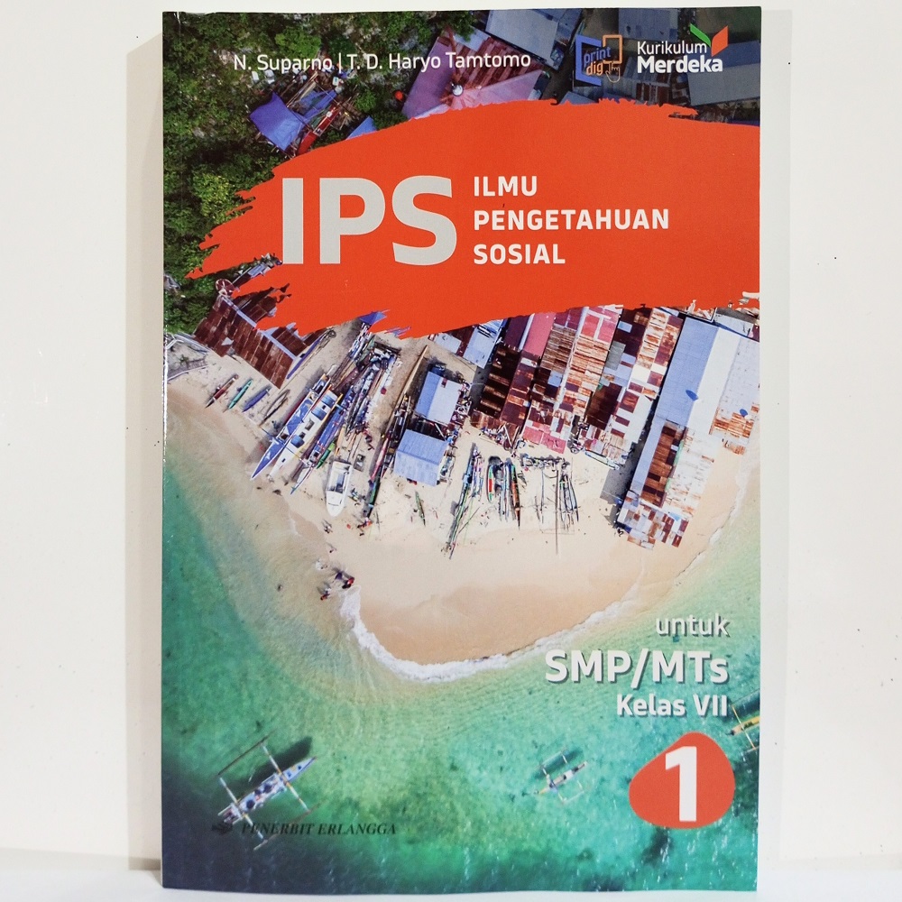 Buku IPS 1 SMP Kelas 7 Kurikulum Merdeka N Suparno-Td Haryo Tamtomo ...