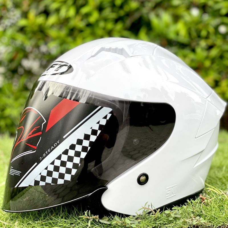 GIFT SARGON HELM HALF FACE PAKET GANTENG SNI ORIGINAL IDENTIK NJS ...