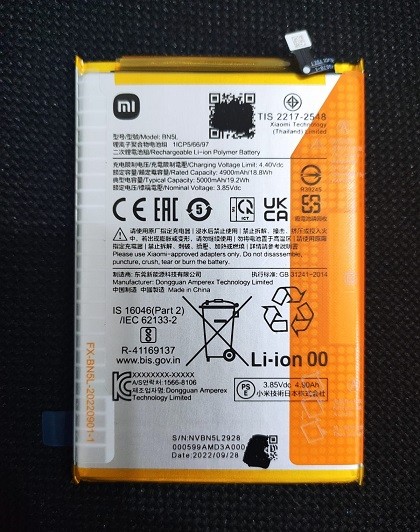 Battery Baterai Batere Redmi 12c BN5L Original 100% | Lazada Indonesia