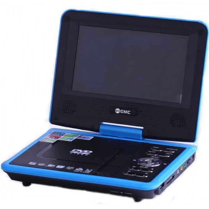 GMC portable DVD player DIVX-808Y-TV-GAME-FM RADIO 11 inch | Lazada ...