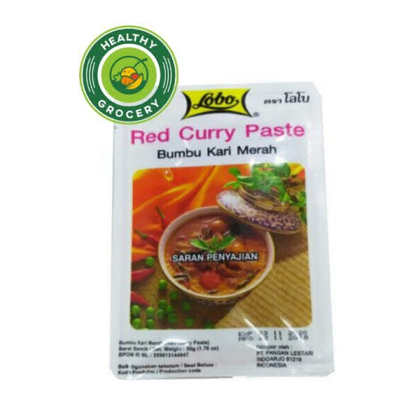 Lobo Red Curry Paste 50gr Bumbu Kari Merah | Lazada Indonesia