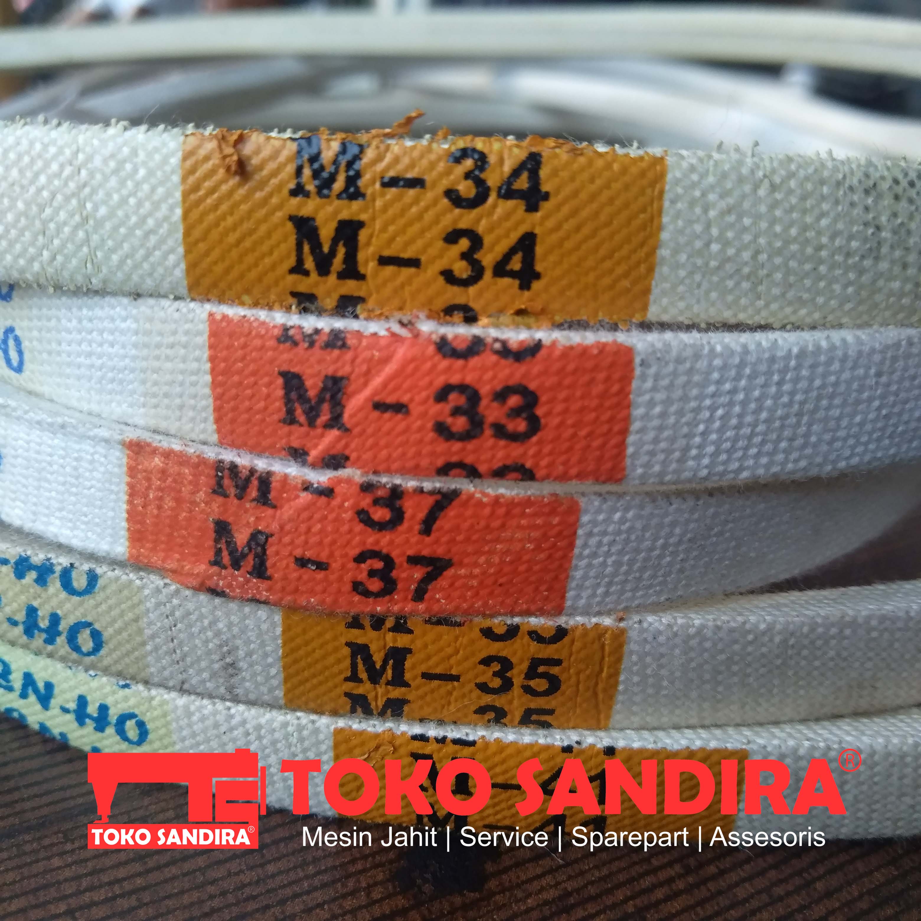 (Timing Belt) Tali Dinamo Mesin Jahit/panbel Dinamo mesin obras ...