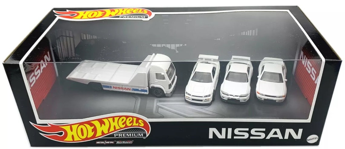 Hot Wheel Diorama GTR Nissan Skyline R32 R33 R34 GTR Garage Set ...