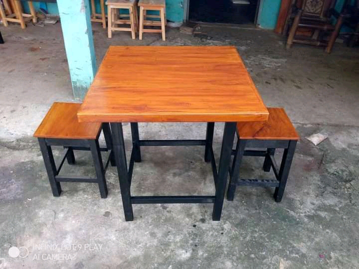 Meja cafe set 2 orang | Lazada Indonesia