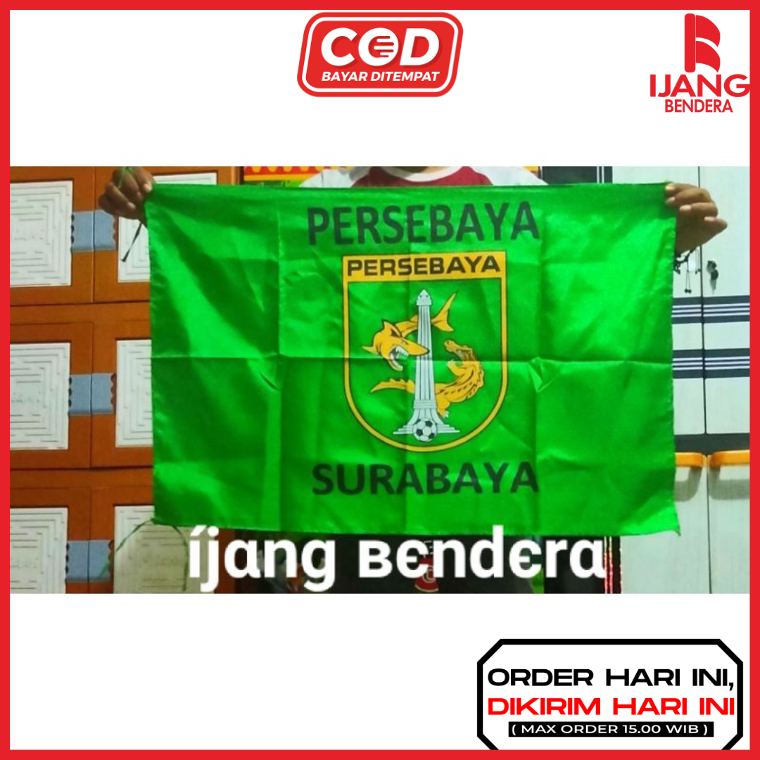 BENDERA CLUB PERSEBAYA 85X55 CM | Lazada Indonesia