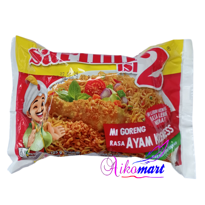 Sarimi Isi 2 Mie Instan Goreng Rasa Ayam Kremess Ayam Kecap Rebus Rasa ...