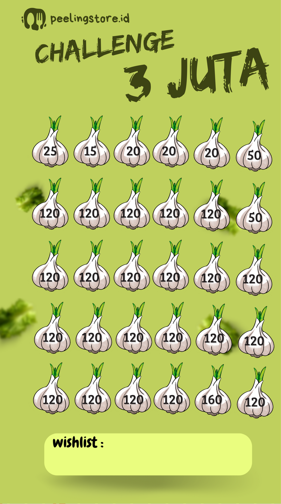 KERTAS SAVING CHALLENGE ISI BINDER A6 A5 LOOSE LEAF A6 A5 TANTANGAN ...