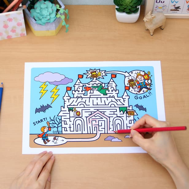 Hero's Adventure(Maze) Papercraft | Lazada Indonesia