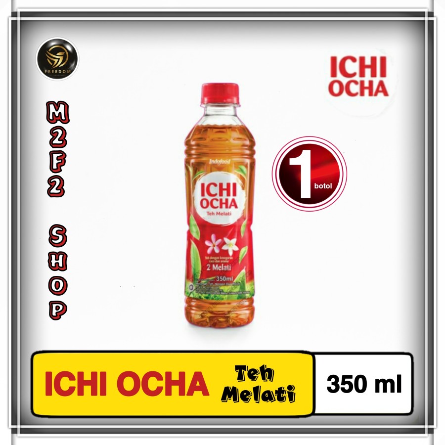 ICHI OCHA Minuman Teh Melati Botol Plastik Pet - 350 ml (Kemasan Satuan) | Lazada Indonesia