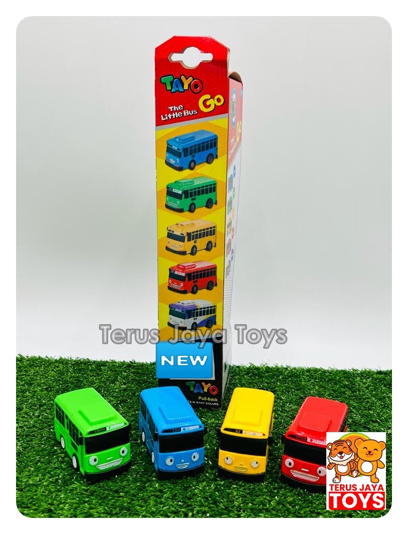 Mainan bus tayo isi 5pcs pullback The little bus tayo MURAH | Lazada ...