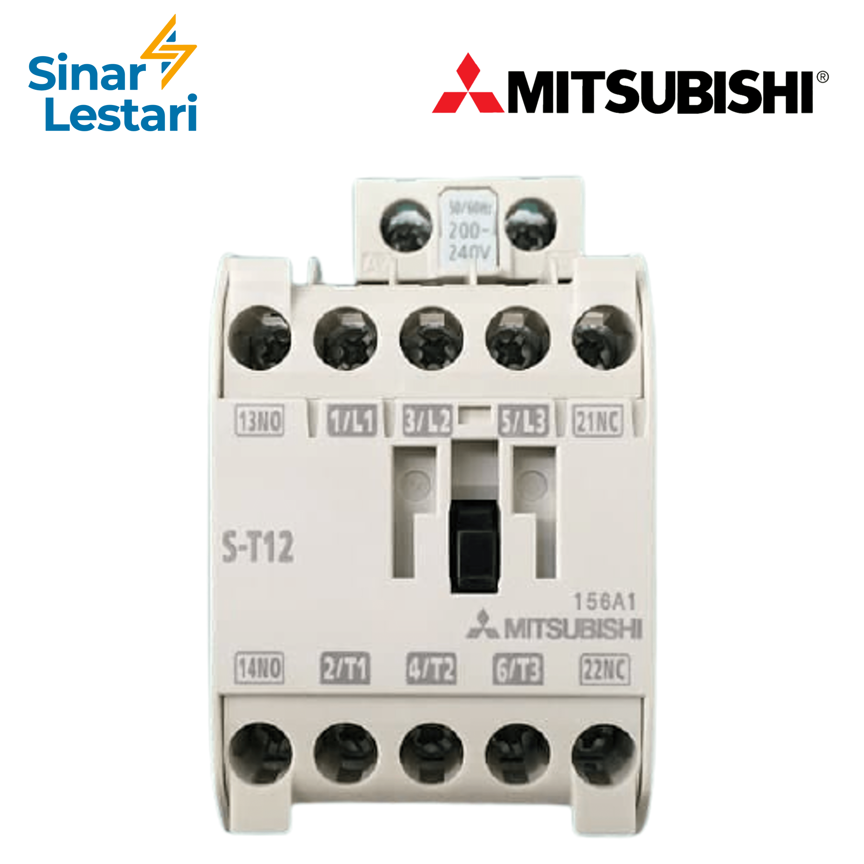 Mitsubishi Magnetic Contactor ST12 Magnetic Kontaktor ST12 220V Ori | Lazada Indonesia