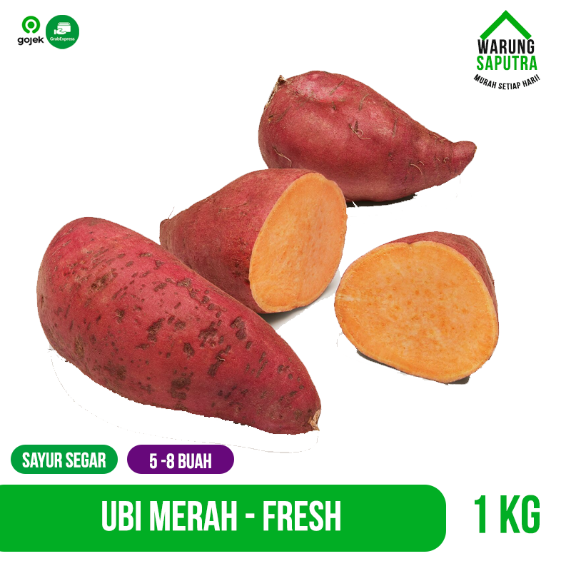Ubi Merah Manis 1kg | Lazada Indonesia
