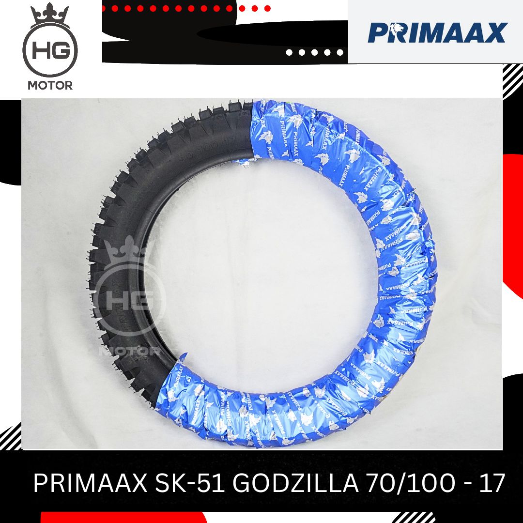 BAN TRAIL PRIMAAX SK 51 70/100 80/100 90/100 RING 17 GODZILLA PRIMAX ...