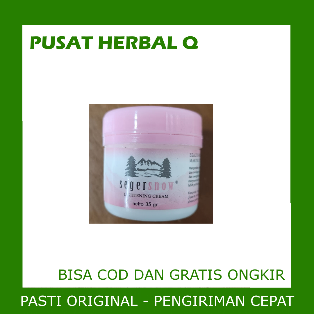 Seger Snow Skin Lightening Cream | Lazada Indonesia