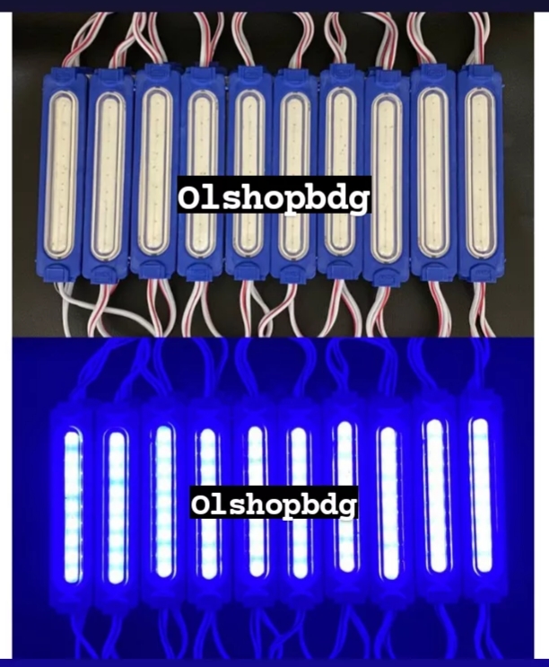 10 PCS/STRIP LAMPU LED MODUL STRIP 9MATA / MODUL MATA TITIK BENING ...