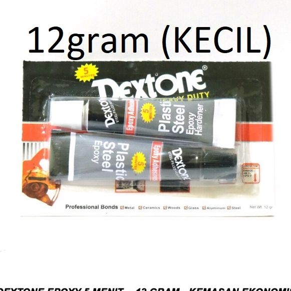 Lem Campur Dextone Epoxy 5 menit Lem Dextone Lem Besi Lem Serbaguna Lem Plastik Besi Aluminium ...