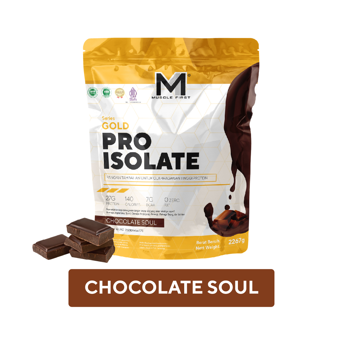 MUSCLE FIRST Pro Isolate 5lbs/2267gr - Whey Protein Suplemen Fitness ...