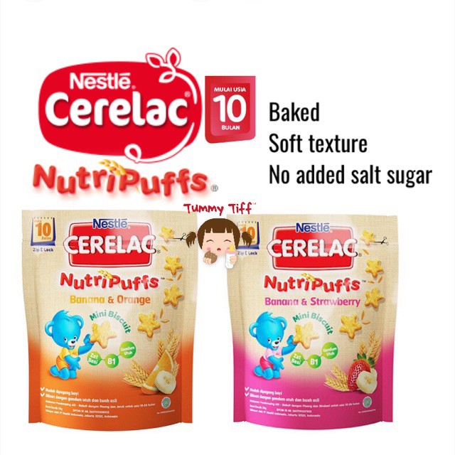 COD Nestle CERELAC NutriPuffs / Nestle Cerelac nutri puff / nestle ...