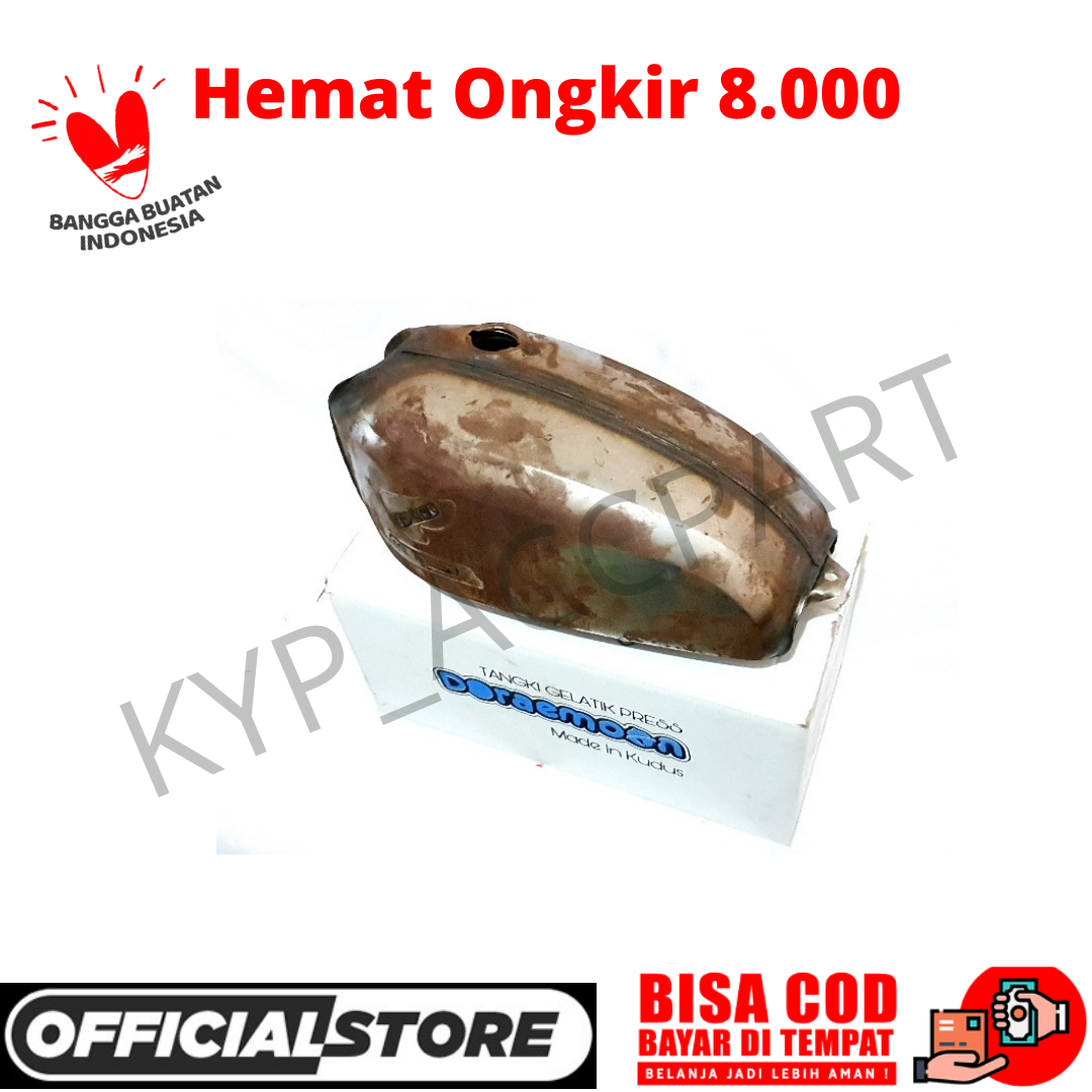 TANGKI CB 100 GLATIK DORAEMON PRES KUDUS COD BAYAR DITEMPAT | Lazada ...