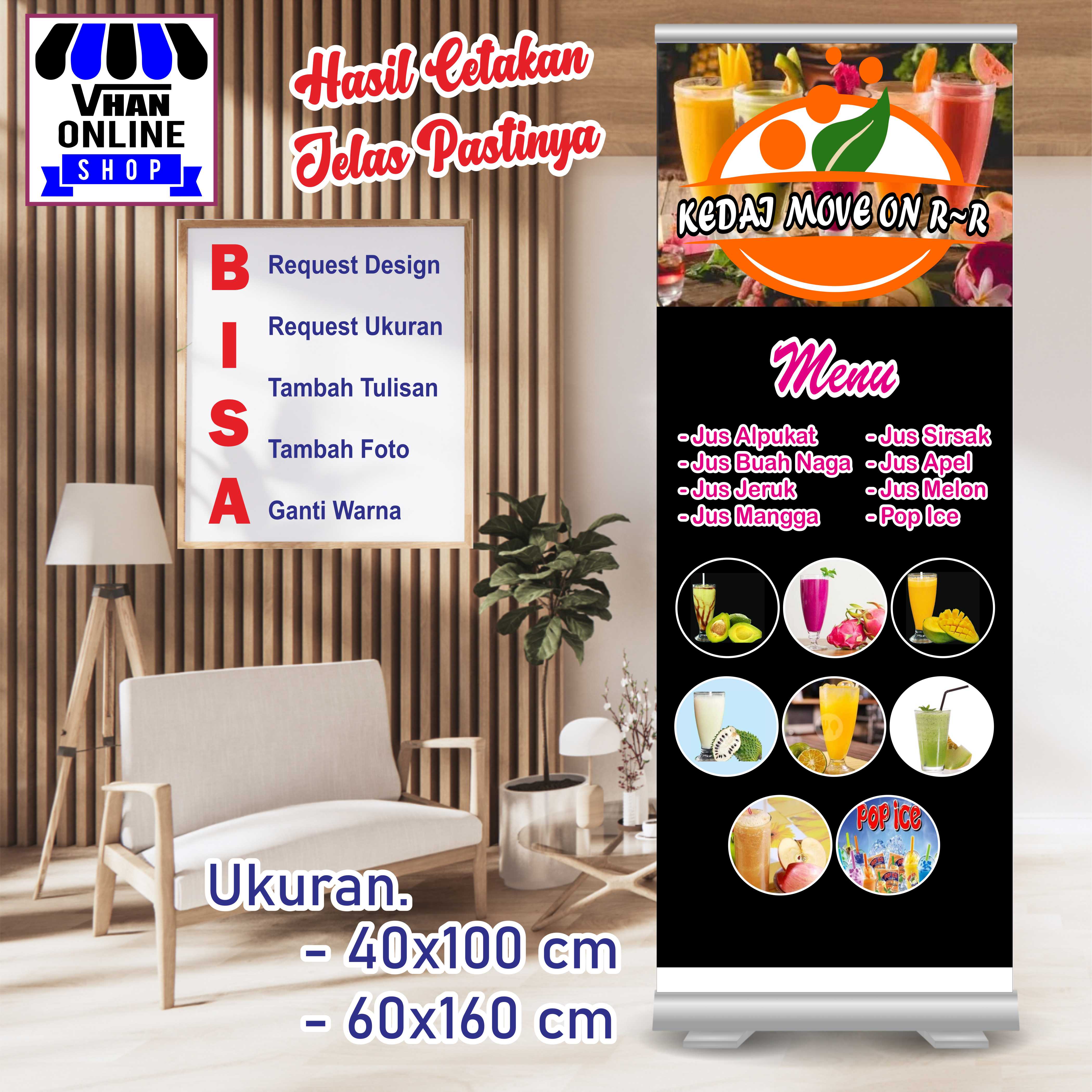 Jual Spanduk Banner Kios Buah Dan Jus Buah Jualan Buah Buahan Keren ...