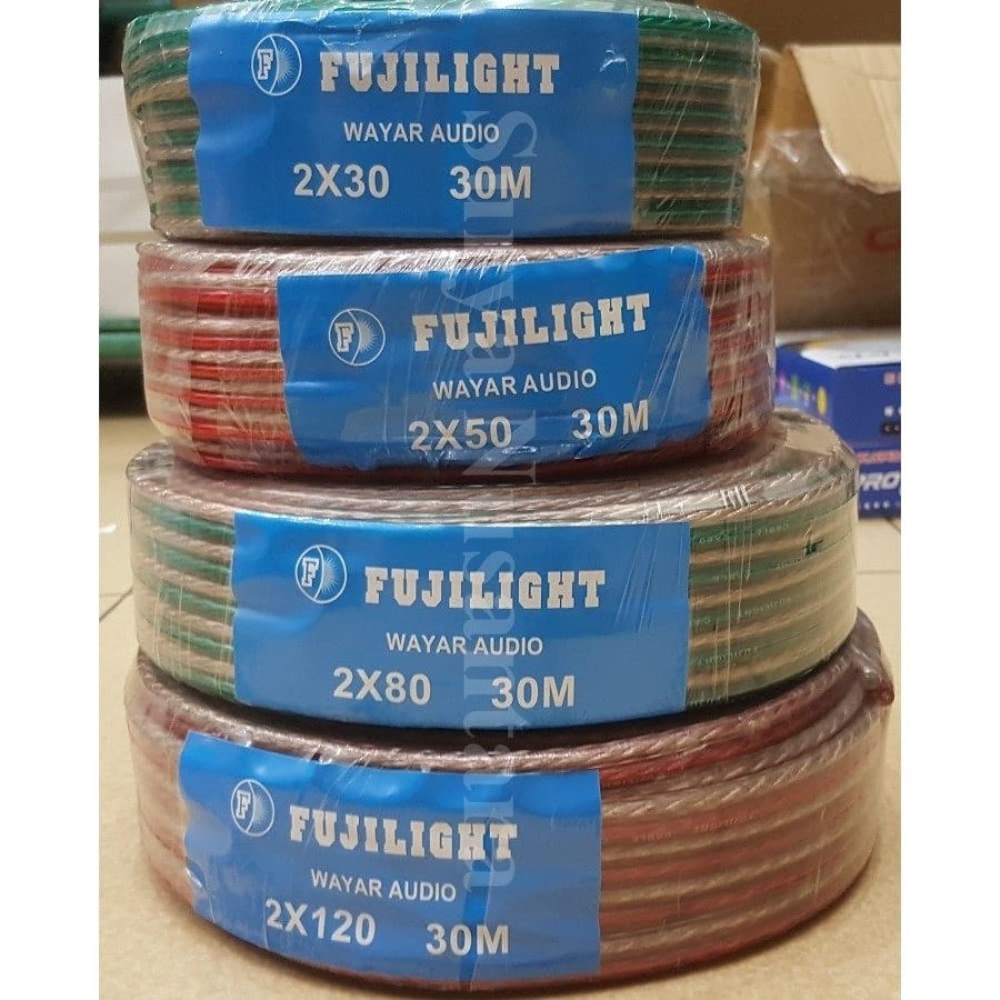 Kabel Wayar Audio Transparan/Per Roll 30 Meter Fujilight | Lazada Indonesia