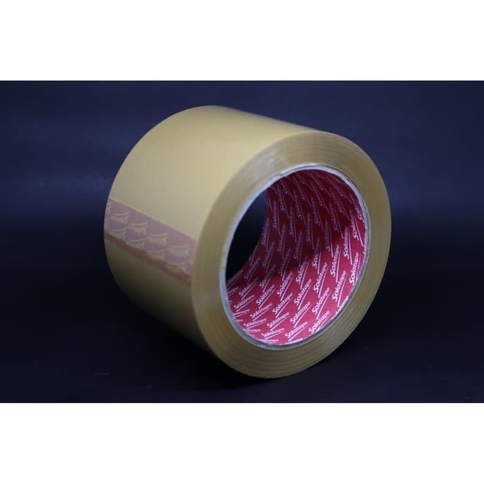 Lakban Isolasi Solatape 3 inch 72 mm x 100 yard | Lazada Indonesia