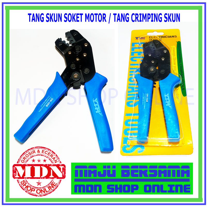 Tang skun soket motor - Tang crimping skun | Lazada Indonesia