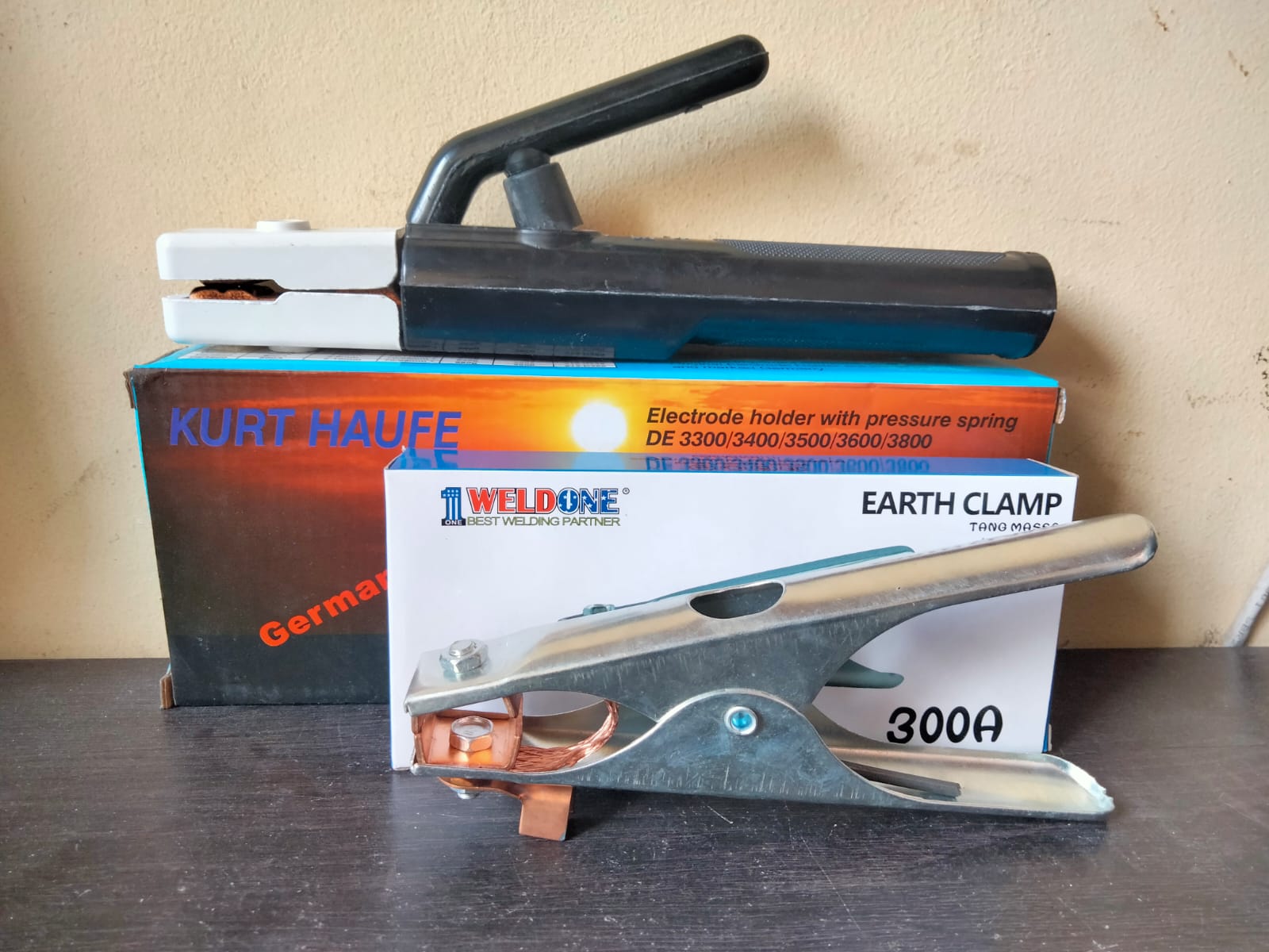 Paket Tang Jepit Masa Massa Las 300A- Tang Mesin Las Listrik Electrode ...