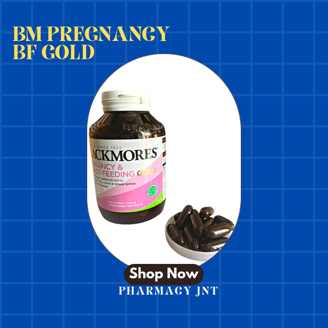 [ECER 1 KAPSUL] BLACKMORES PREGNANCY BREAST FEEDING GOLD / ORIGINAL 100 ...