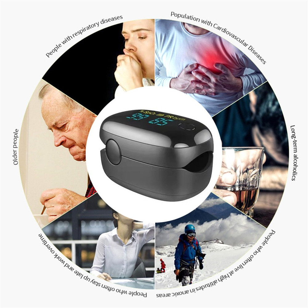 Abaaba ของแท้100% ️ นิ้วมือดิจิตอล Omron Oximeter Oximeter กล่องเลือด ...