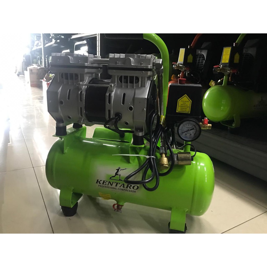 KOMPRESOR OILES UDARA COMPRESSOR OILLES OILES OILESS TANPA OLI 0.75HP ...