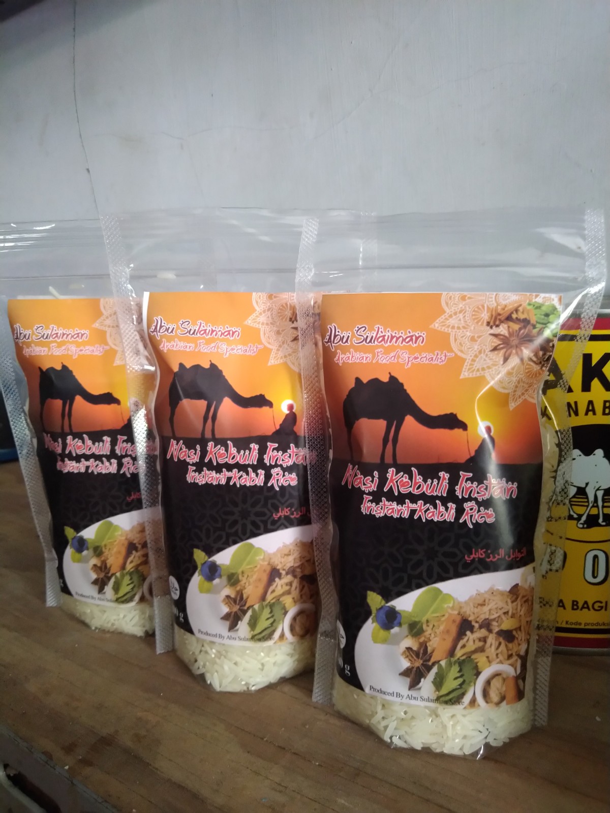 Nasi Kebuli Instan Abu Sulaiman dengan Beras Basmati Paket Lengap Siap ...