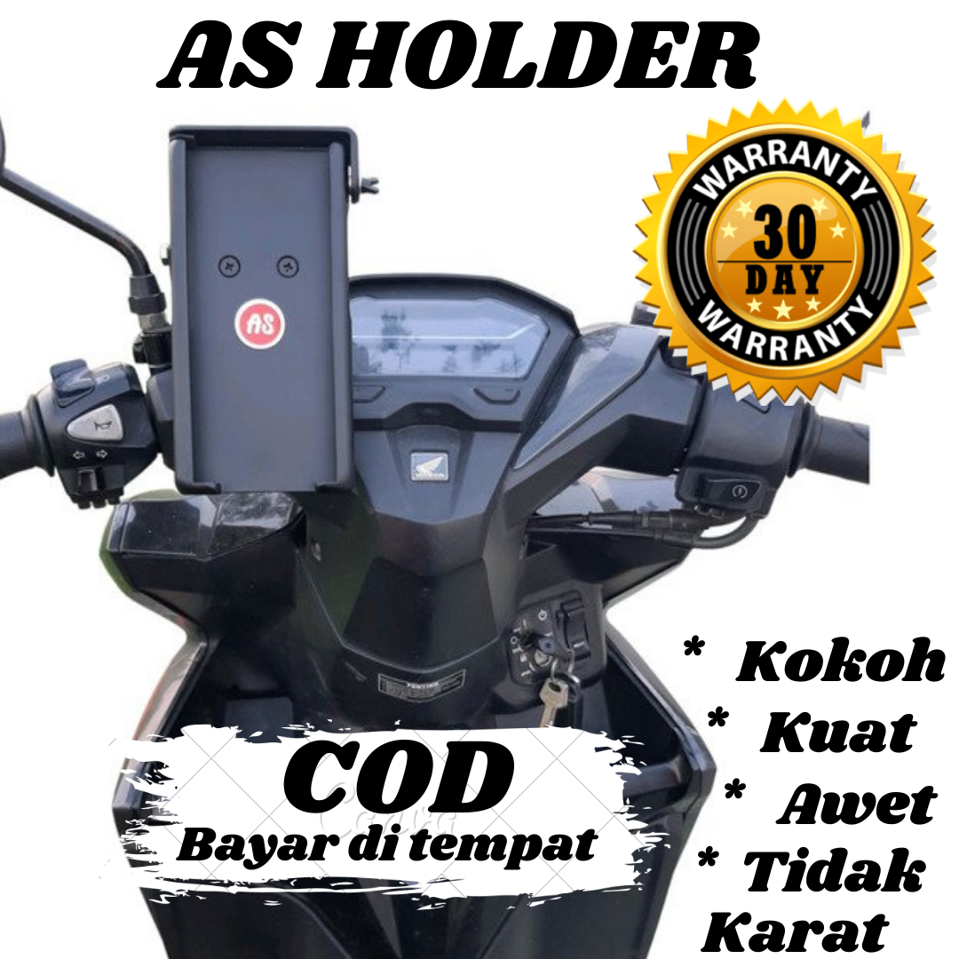 Phone Holder Hp Motor Tutup Kunci Universal Holder Handphone Spion ...
