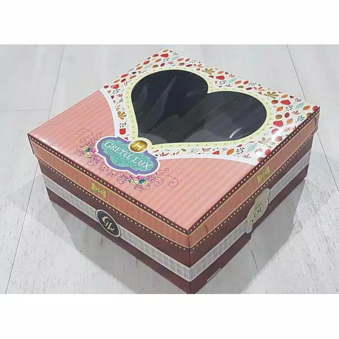 Box kue 22x22x10 Gretel/dus kue cantik/kotak kue (3pcs) | Lazada Indonesia