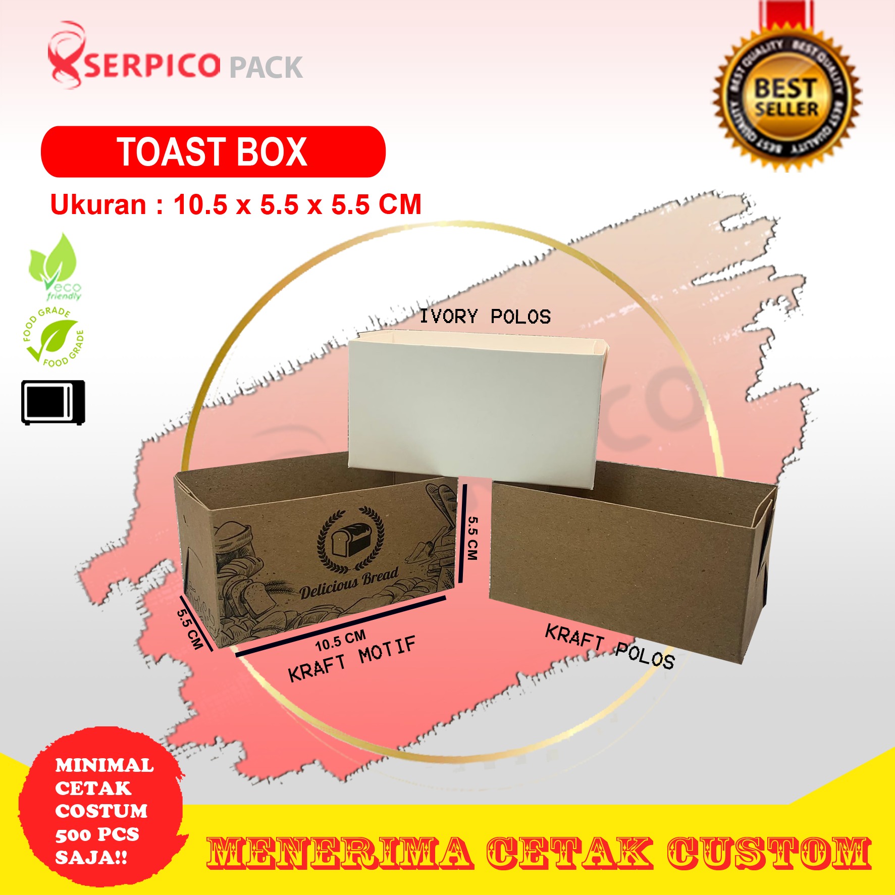 TOAST BOX ALAS ROTI TEMPAT ROTI TOASTBOX KOTAK MAKANAN/BOX TOAST ROTI ...
