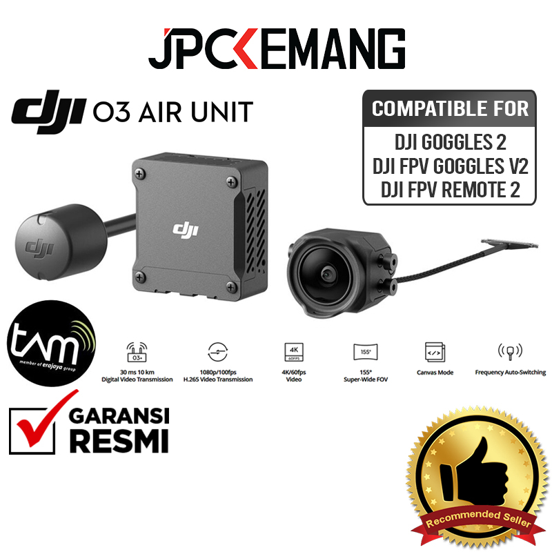 DJI O3 AIR Unit JPC KEMANG GARANSI RESMI | Lazada Indonesia
