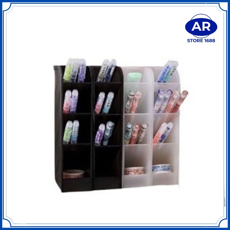 Holder pen rak pulpen pensil/lipstik 4 tingkat multifungsi-AR STORE1688 ...