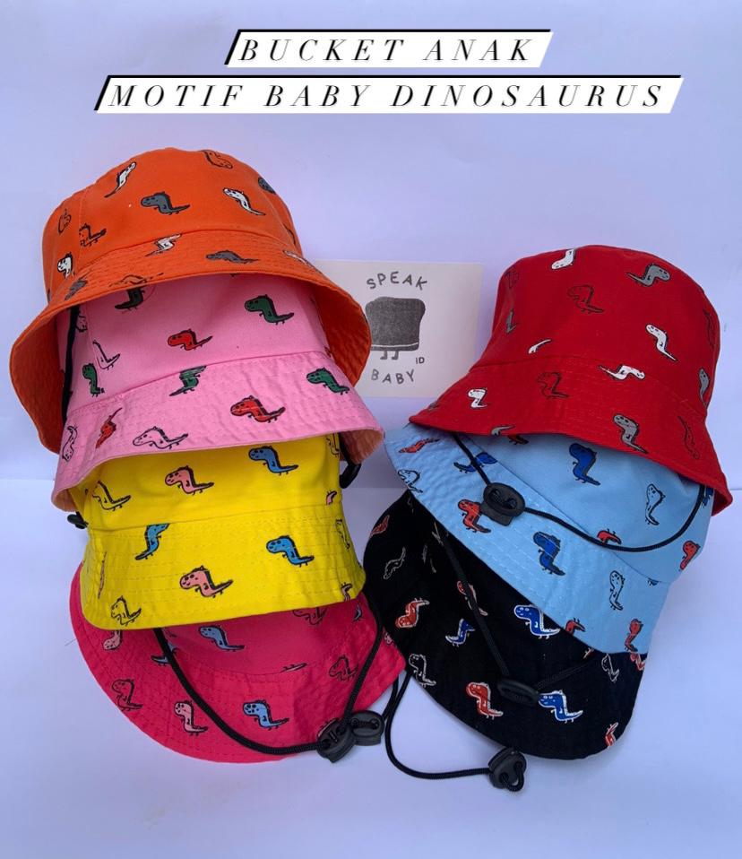 SpeakBaby.ID Produk / Bucket Anak Motif Baby Dinosaurus / Bucket Anak ...