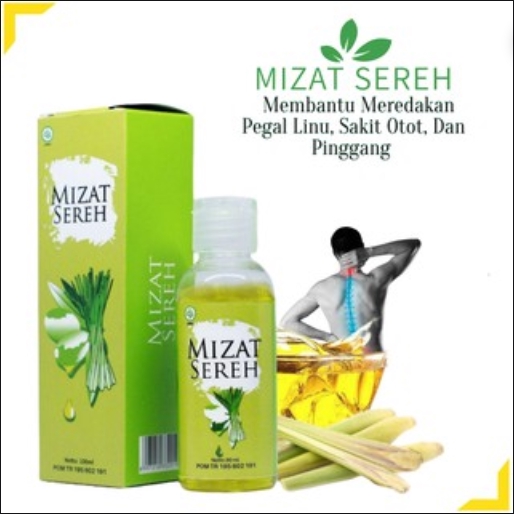 mizat sereh membantu meredakan pegal linu, 100 ml. | Lazada Indonesia