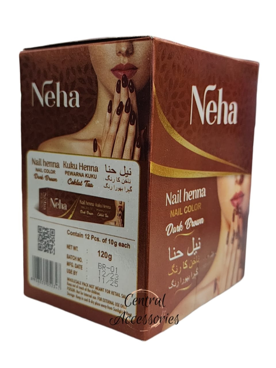 [1 LUSIN] NEHA HENNA NAIL COLOUR / HENNA KUKU INAI KUKU BPOM HALAL ...