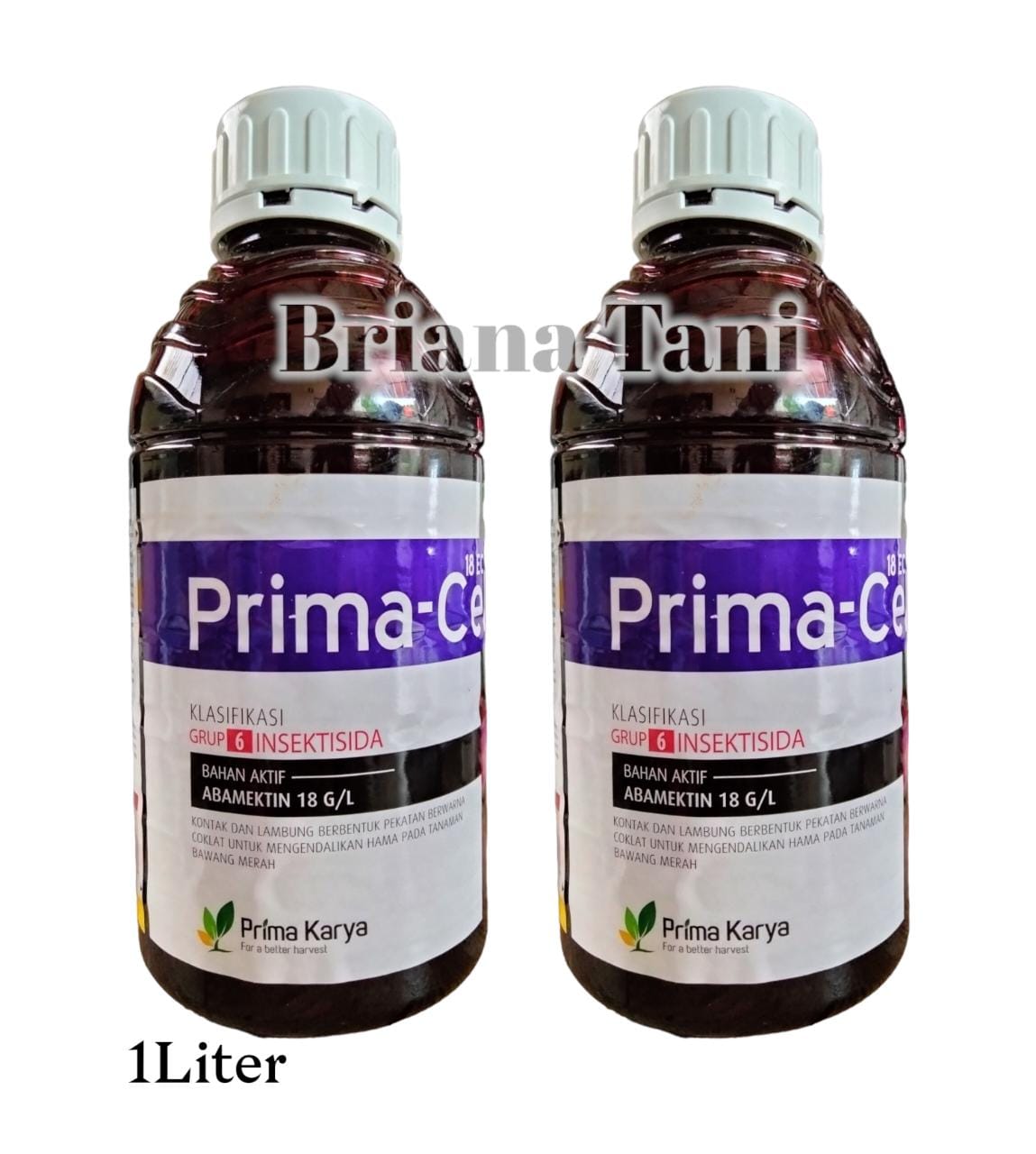 Insektisida PRIMA-CEL 18EC 1 Liter Bahan Aktif Abamectin 18 g/l Abacel ...