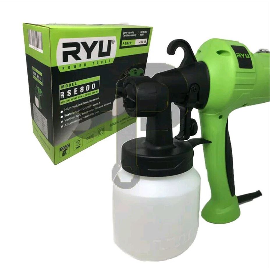 SPRAY GUN ELECTRIC RYU SEMPROTAN CAT LISTRIK ELEKTRIK / RYU Spray Gun ...