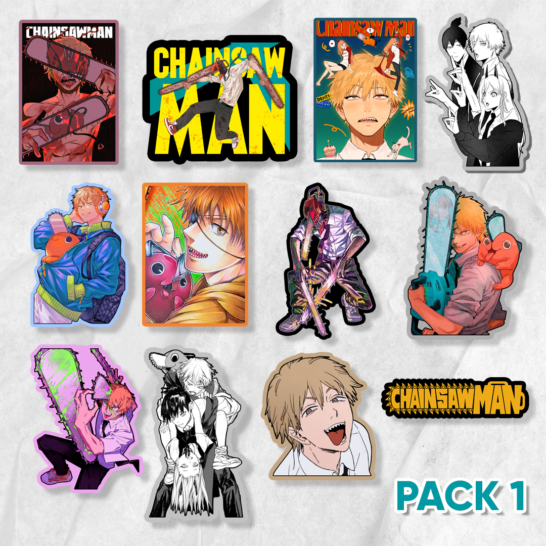 Stiker Pack Denji Anime Chainsaw Man Sticker Waterproof | Lazada Indonesia