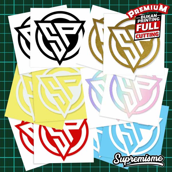 Stiker SP Speed People Logo / Sticker Racing SP Speed People Logo ...