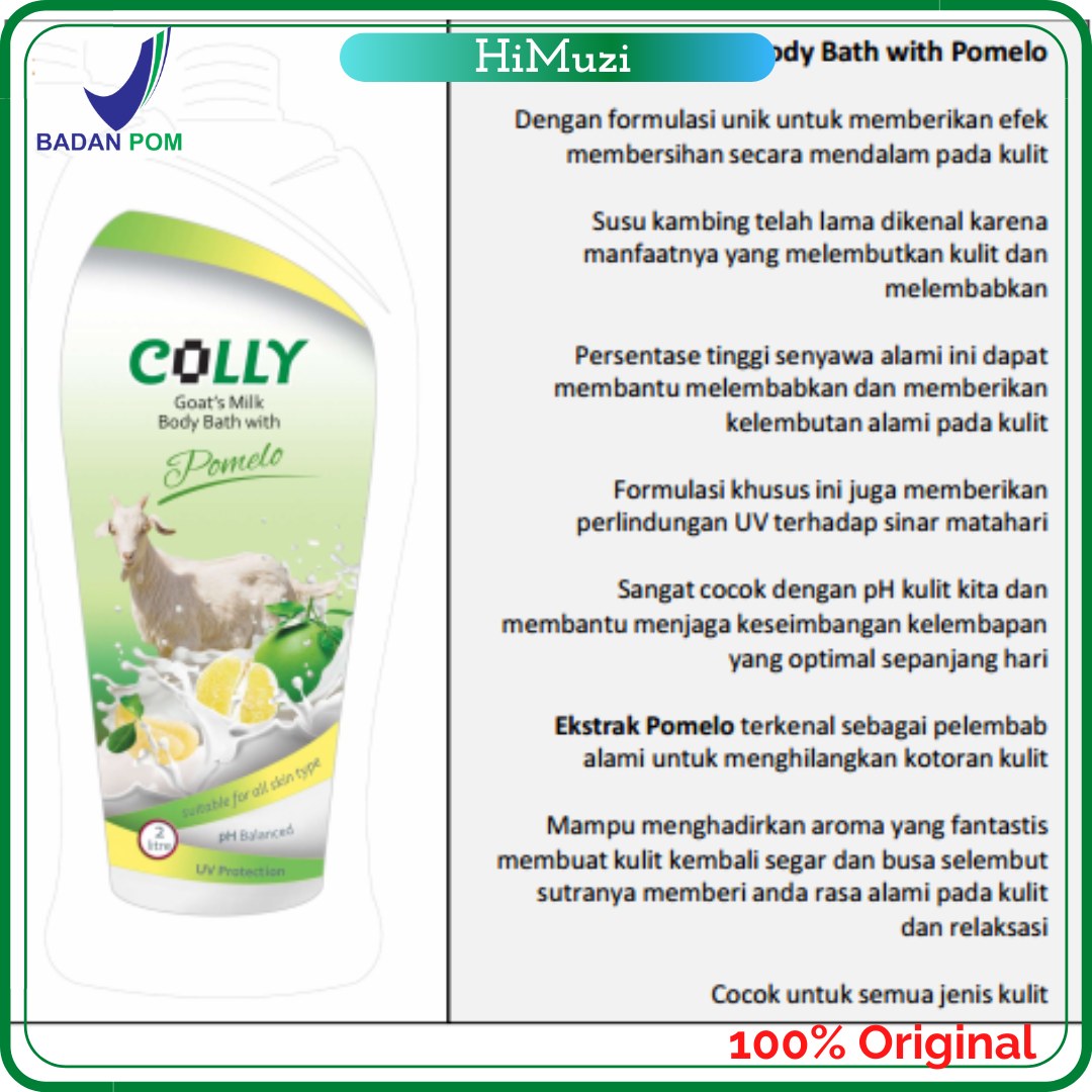 Colly Sabun Mandi Cair Susu Kambing 1000 ml Goat Milk Soap (Refill) | Lazada Indonesia