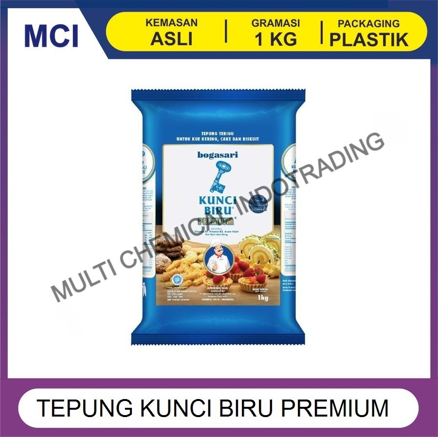 KUNCI BIRU TERIGU PREMIUM 1 KG | Lazada Indonesia