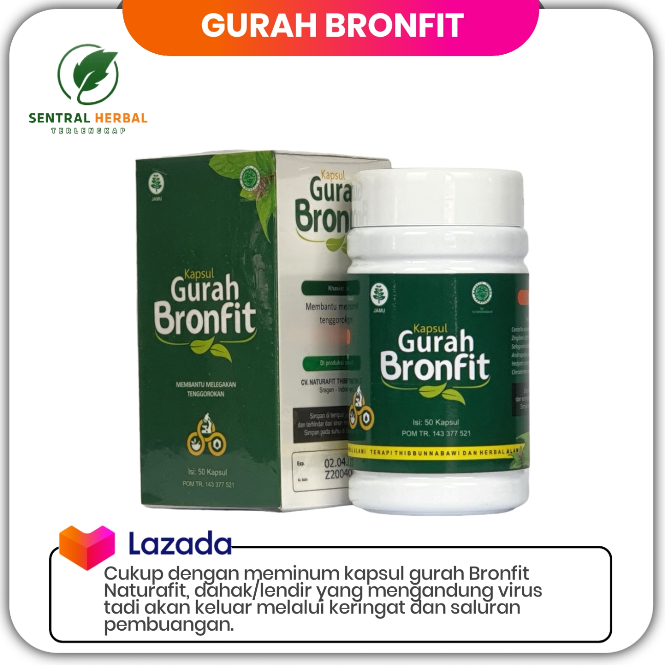 Kapsul Gurah Bronfit - Solusi Terbaik untuk Kesehatan Paru-paru dan ...